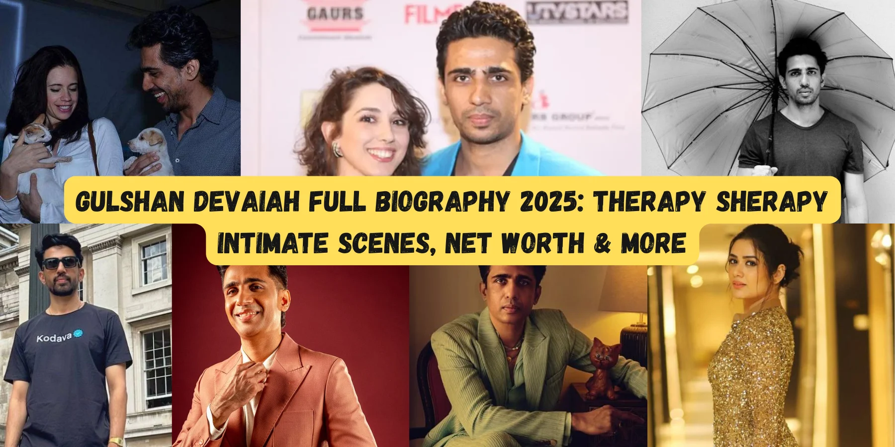 Gulshan Devaiah Full Biography 2025: Therapy Sherapy Intimate Scenes ...